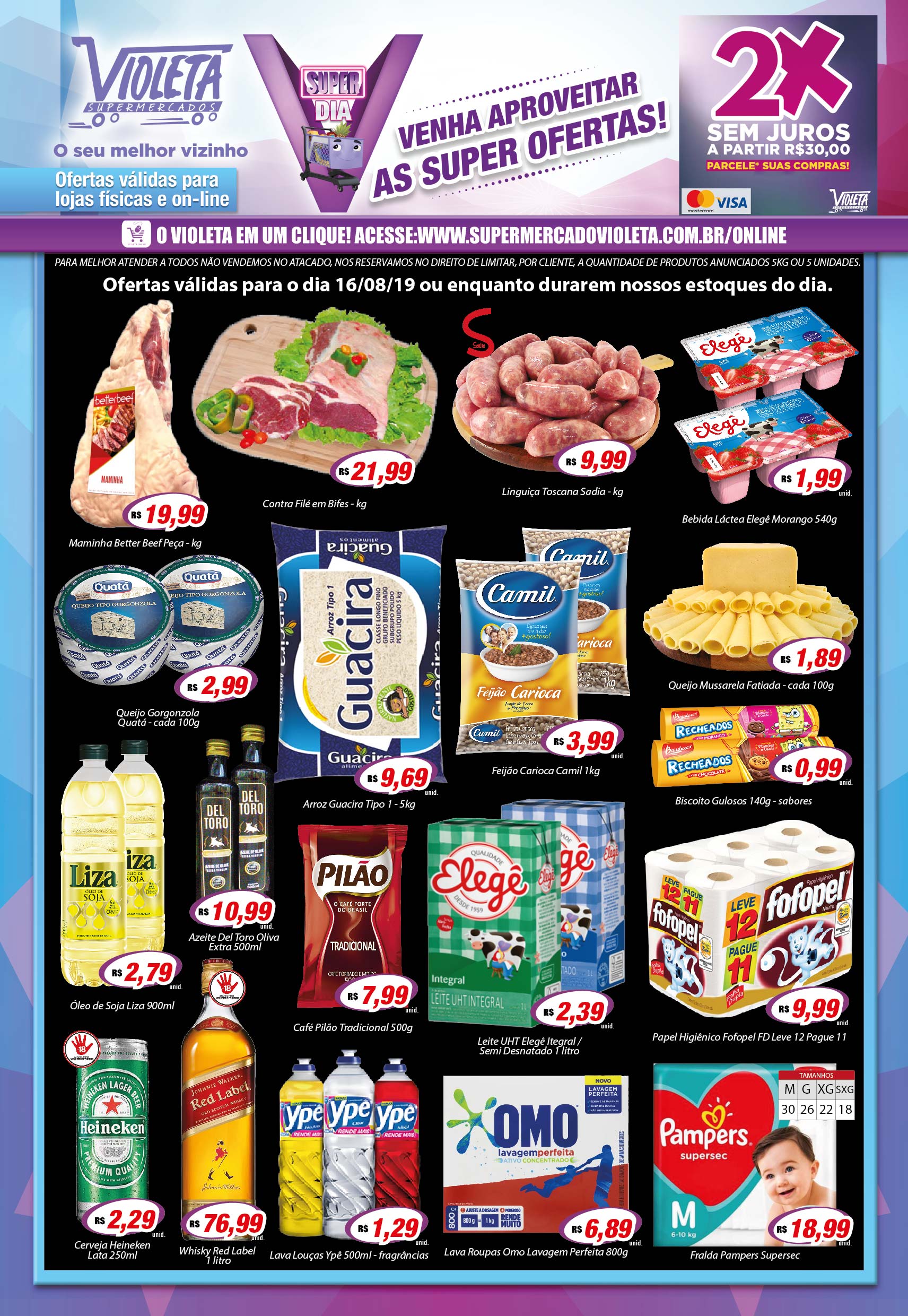 FOLHETO VIOLETA DIA V-01 – Supermercado Violeta