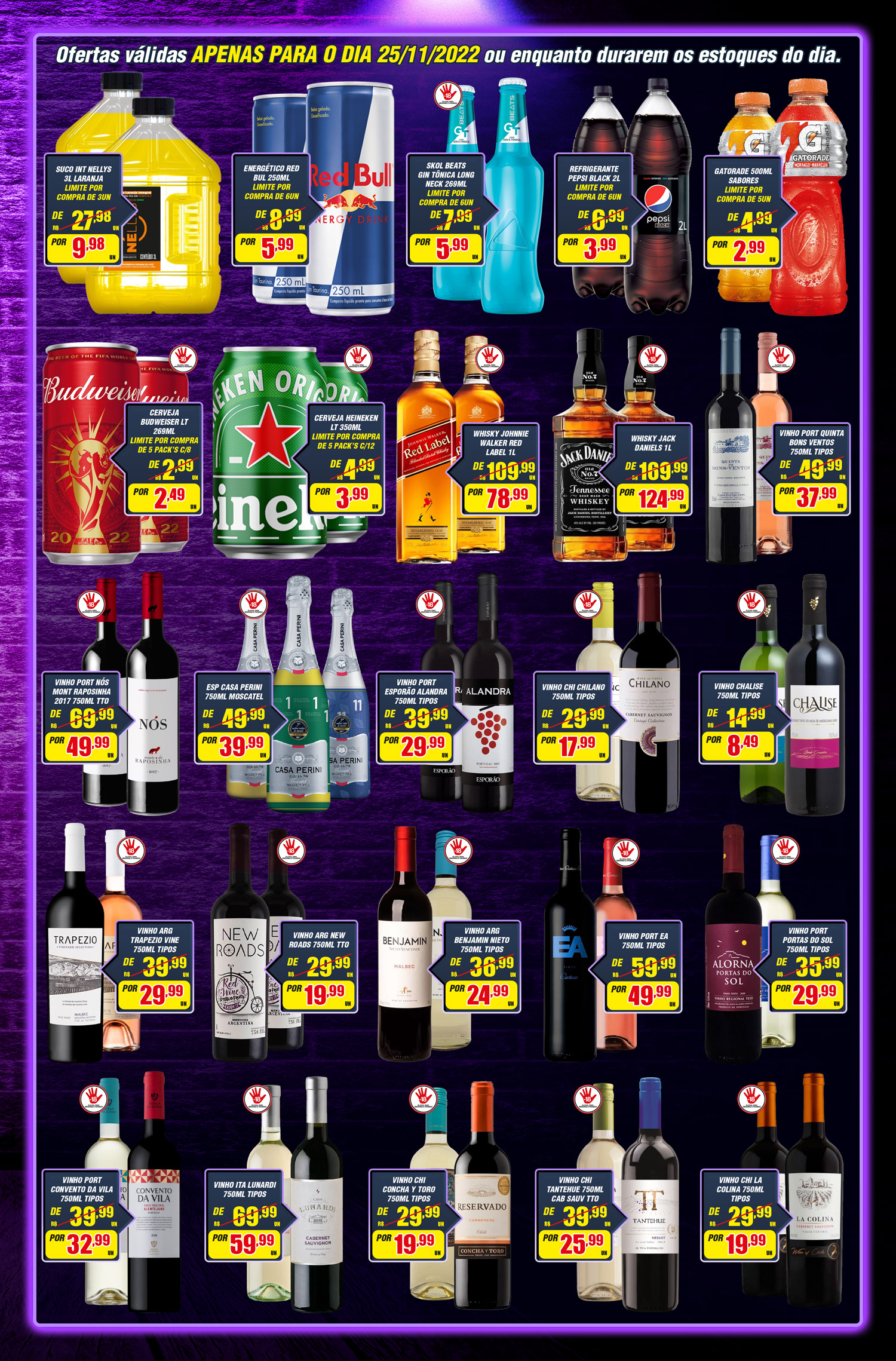 Tabloide Sex 25 Violeta Friday 3baixa Supermercado Violeta